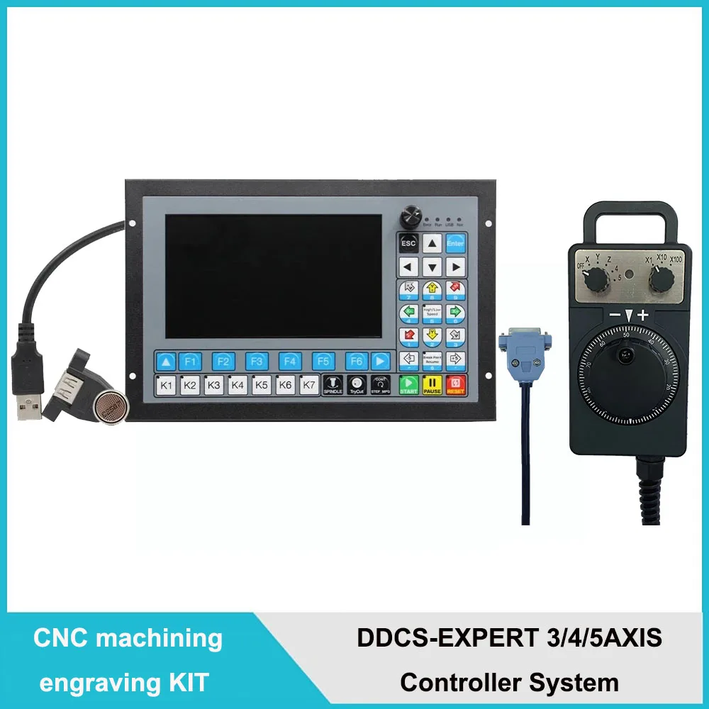 Hot! Cnc Offline Controller Kit Ddcs-expert Support 3/4/5 Axis 1mhz ...