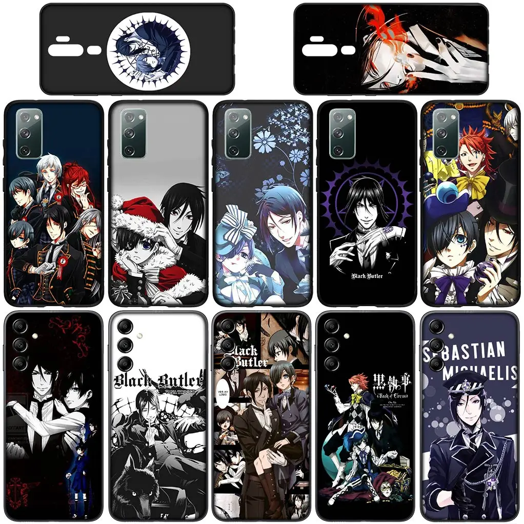Anime Black Butler Poster TPU Case for Huawei Y7A Y6P Y5P Y6 Y7 Y9 ...