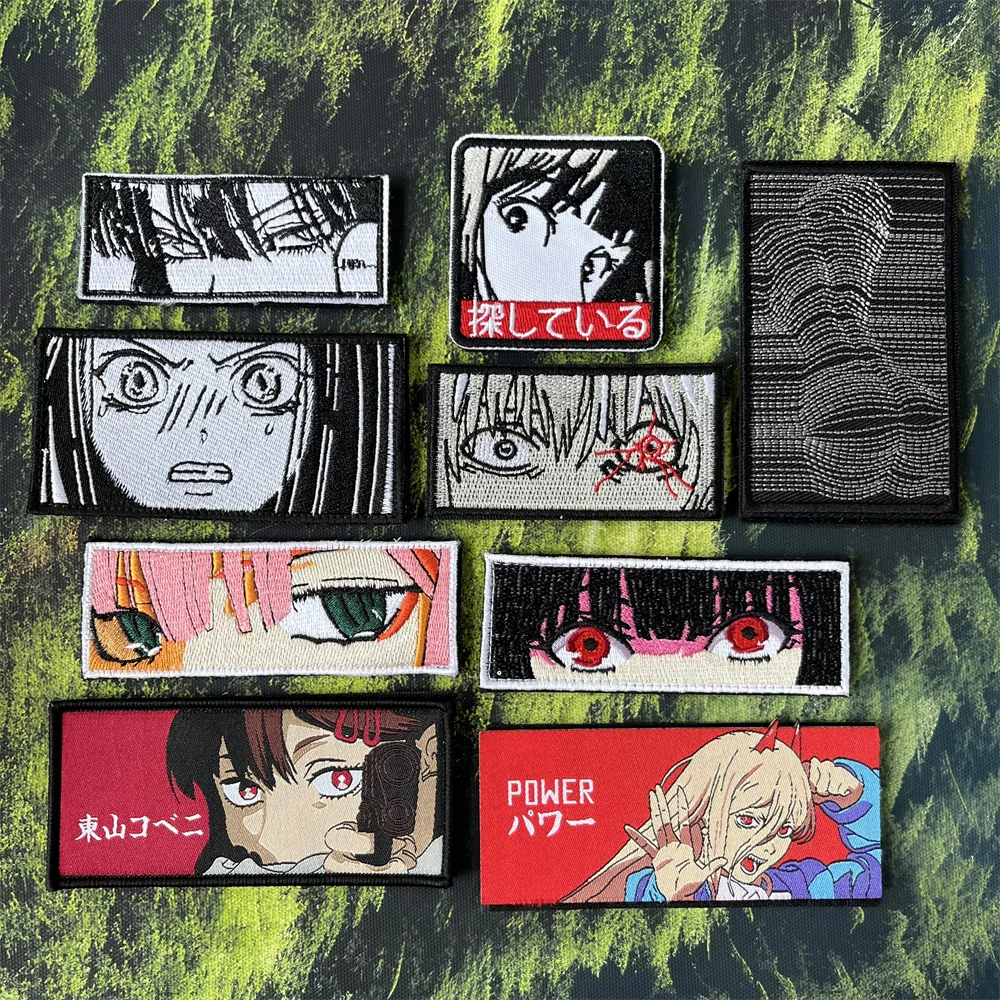 Menina-japonesa-Anime-Patches-Emblema-T-tico-Moral-Bra-adeira-Militar ...