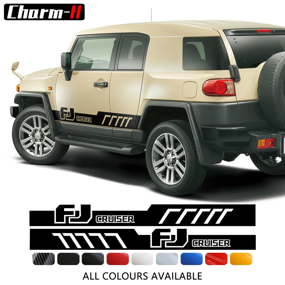 Toyota FJ Cruiser Bed Vinyl Decal Sticker Graphics Kit, 48% OFF