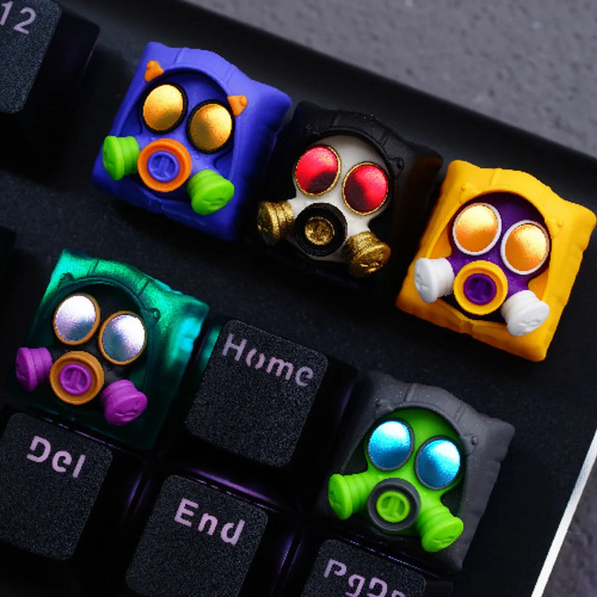 1pc Cherry MX Axis Teclado Mecânico Acessórios Handmade Resina Key Cap ...