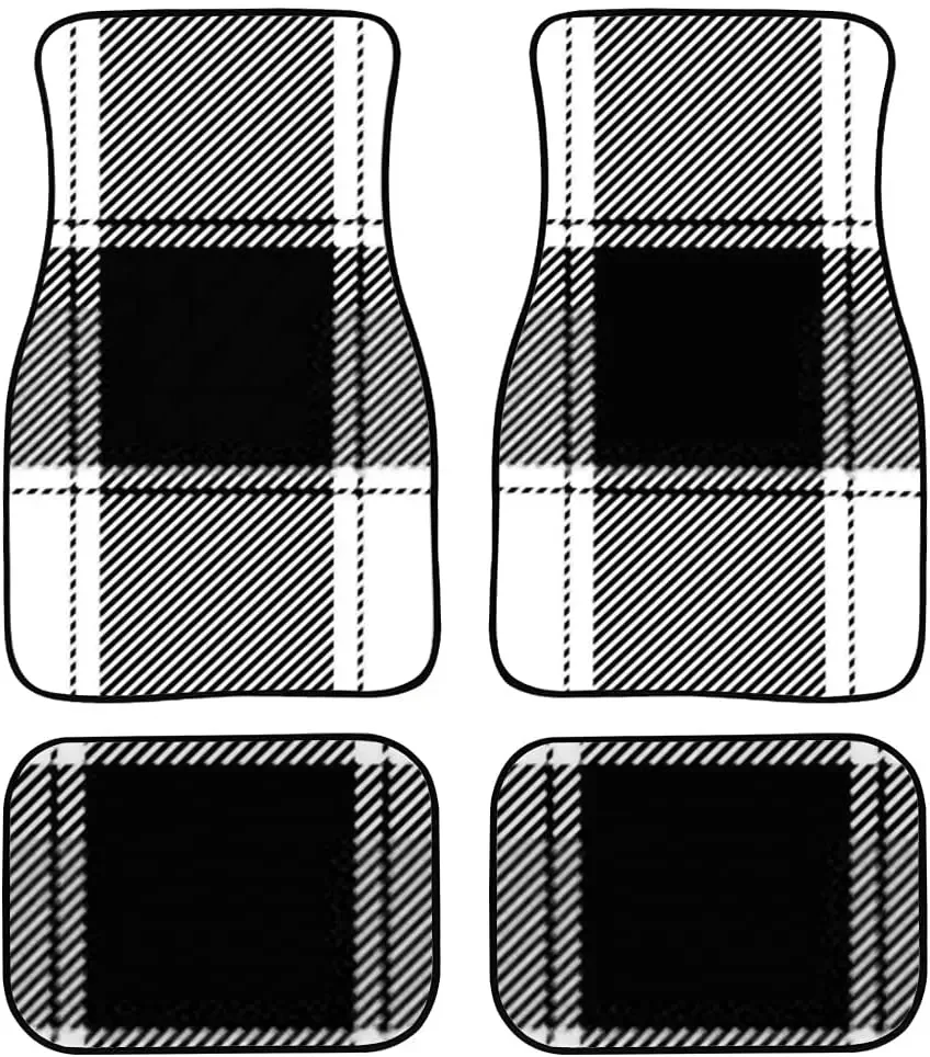 Car-Floor-Mats-Buffalo-Check-Vichy-Gingham-Seamless-Plaid-Print-Design ...