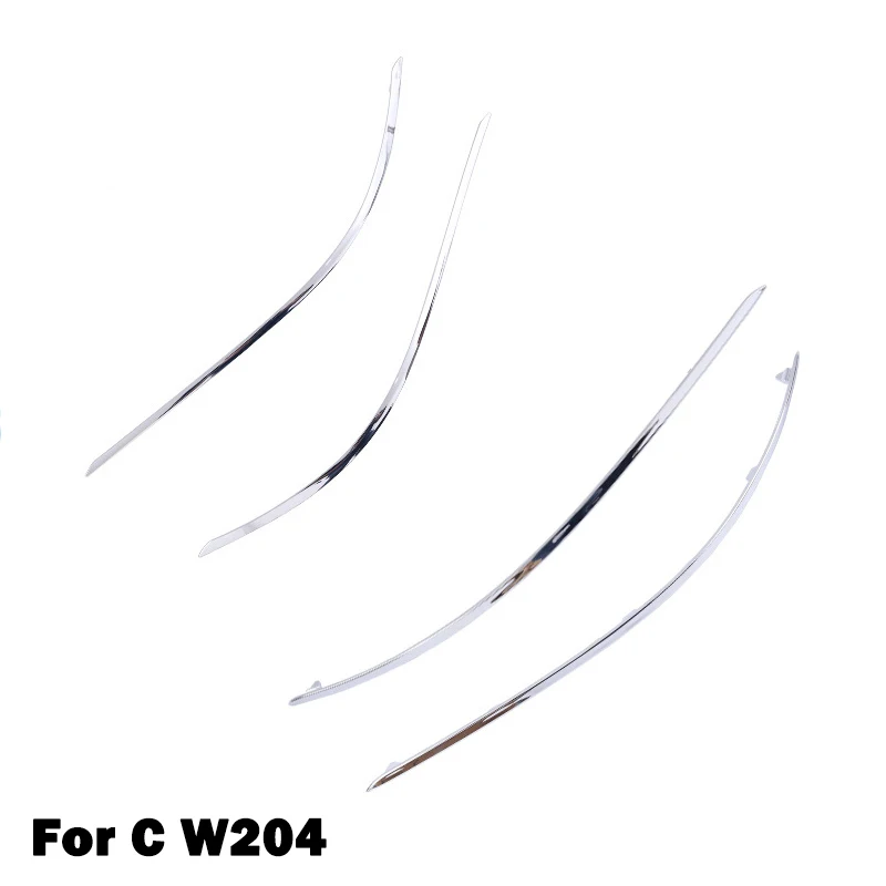 For-Mercedes-Benz-C-Class-W204-C200-C350-C250-Front-Bumper-Chrome ...