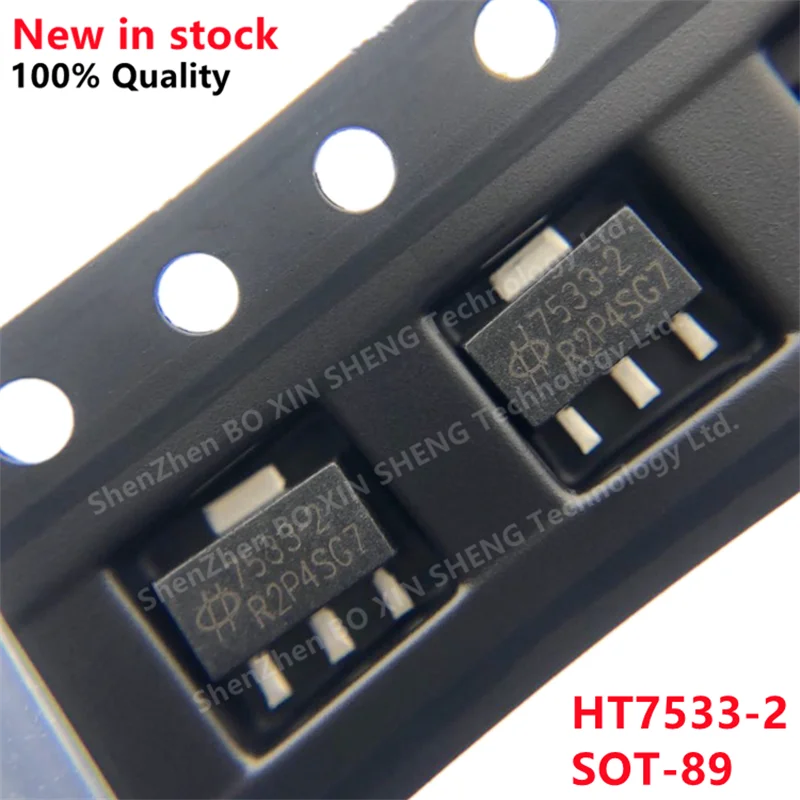 10PCS HT7533-2 마킹 7533-2 HT7550-1 마킹 7550-1 SOT-89 SMD 선형 레귤레이터 (LDO)