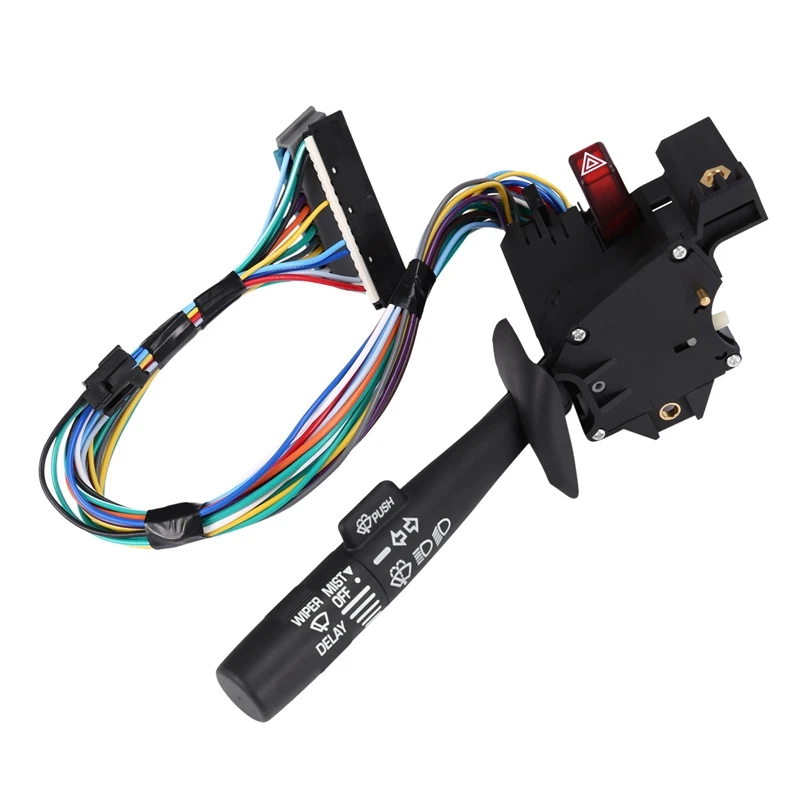 Car-Turn-Signal-Switch-Wiper-Lever-Hazard-Warning-Switch-Combo-For ...