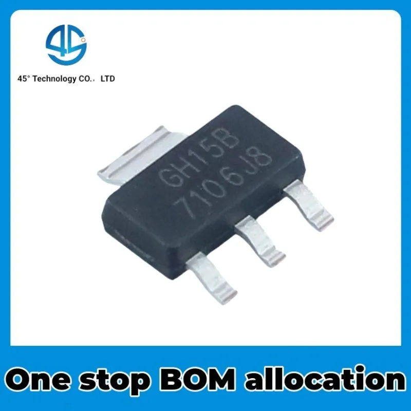 Regulador-de-salida-ajustable-LDO-componentes-electr-nicos-Chip-IC-50 ...