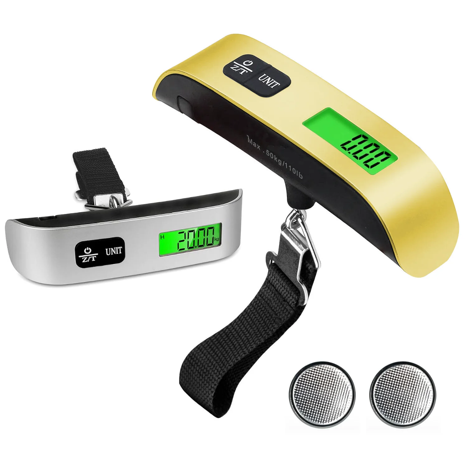 Portable Digital Baggage Scale for Travel, Suitcase Weight Scale with ...