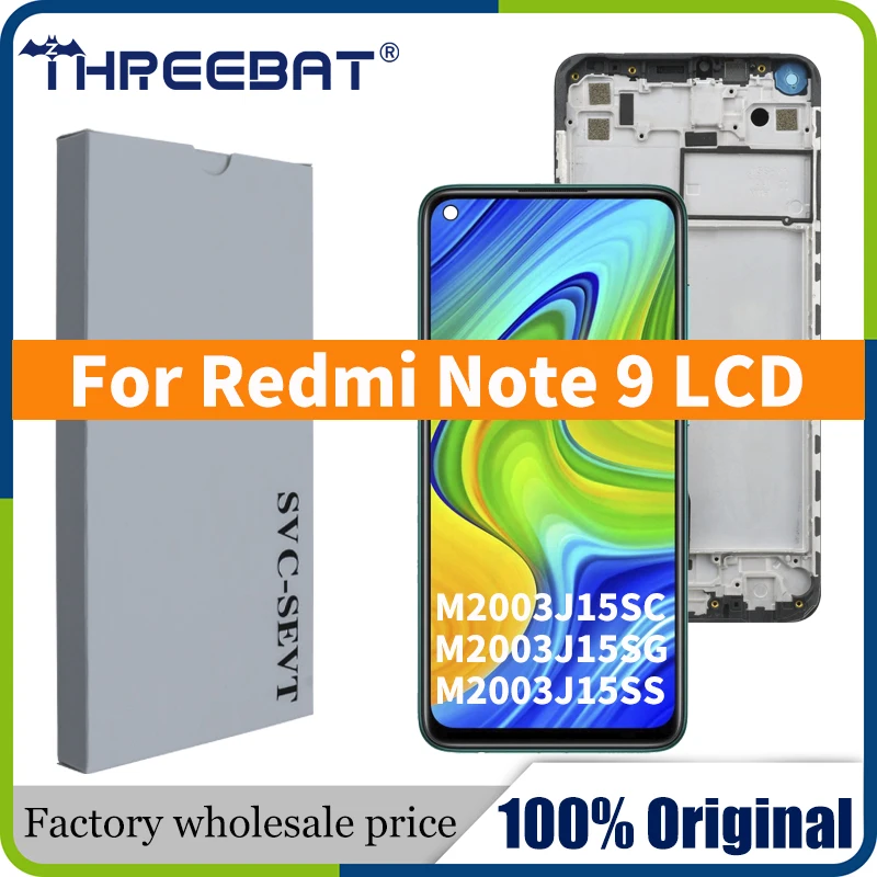 6-53-Original-Pantalla-For-Xiaomi-Redmi-Note-9-LCD-Note9-M2003J15SC ...