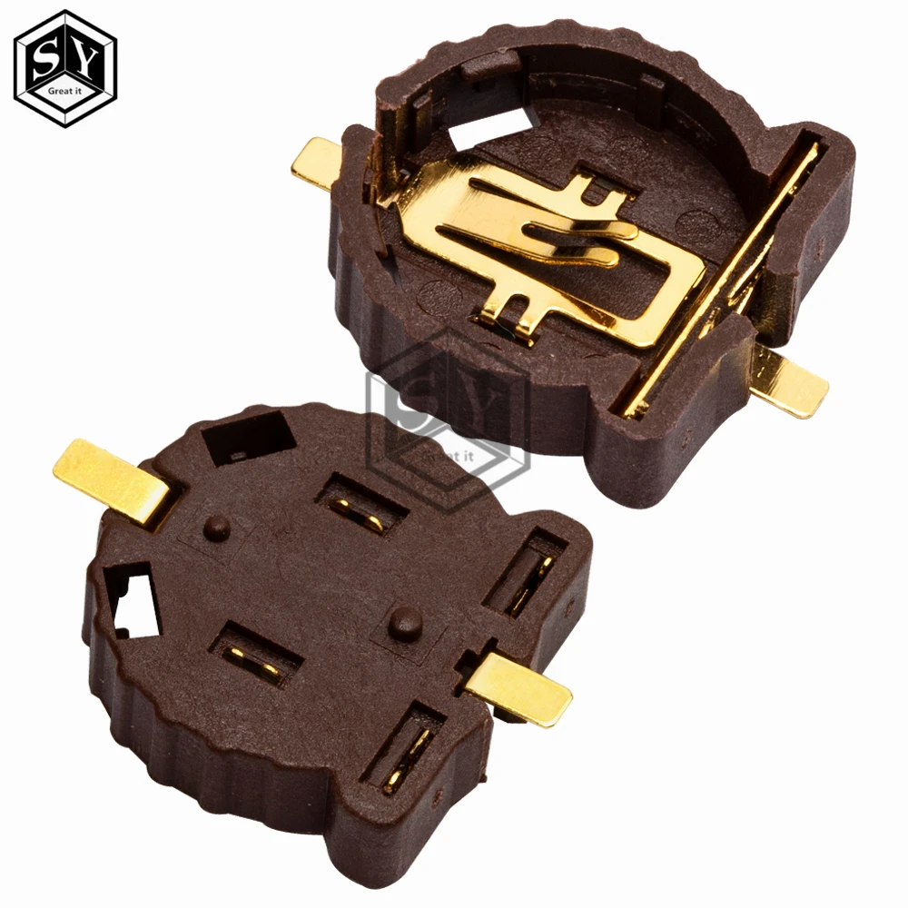 10PCS-Button-Battery-Socket-Clip-Holder-Box-Case-Portable-CR1220-For ...