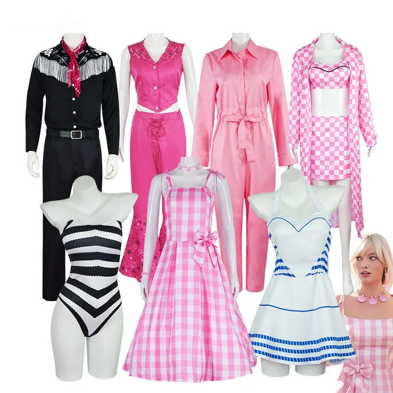 Movie-Babie-Cosplay-Margot-Robbie-Barbie-Ken-Costume-for-Women-Adult ...
