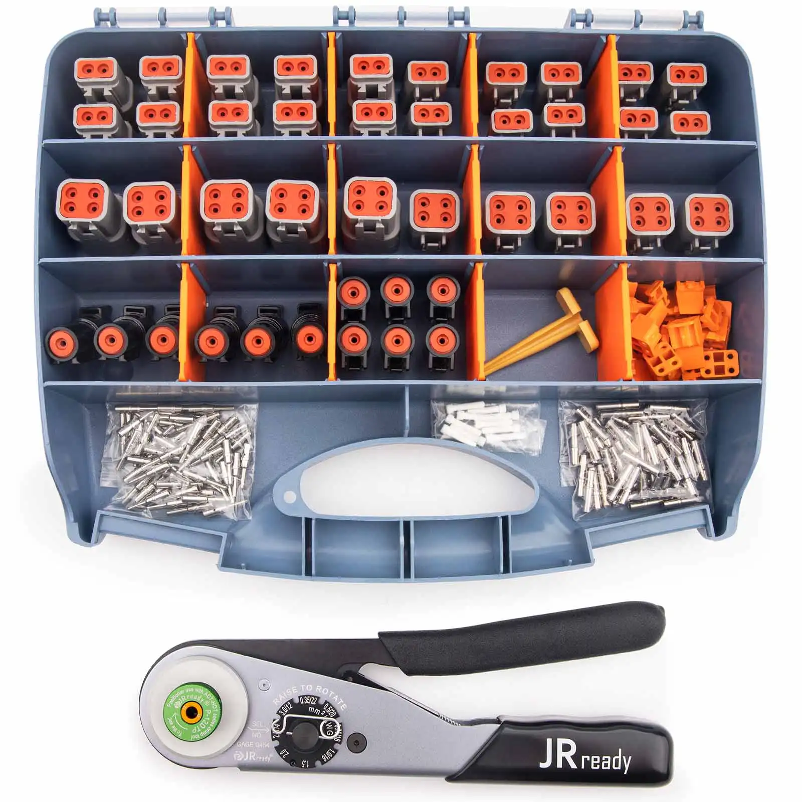 JRready-DTP-DTHD-Deutsch-Connector-Crimp-Tool-Kit-ST6361-Contains-DTP-2 ...