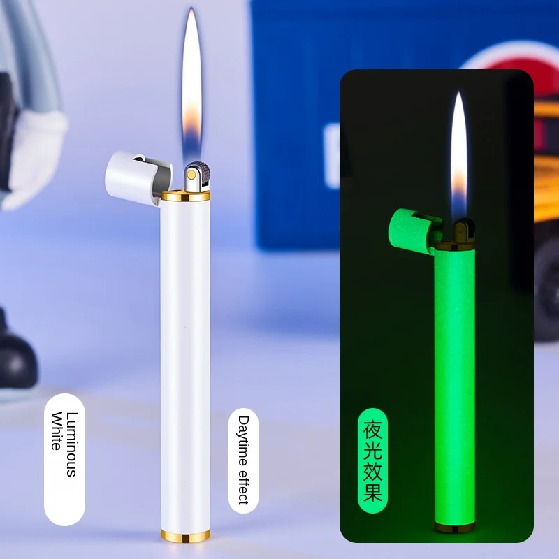 Creative-Metal-Cigarette-shaped-Lighter-Kitchen-Pocket-sized-Small ...