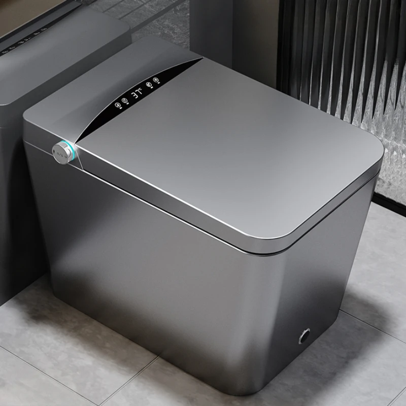 Gun-Gray-Square-Smart-Toilet-Home-Bathroom-Products-Small-Apartment ...