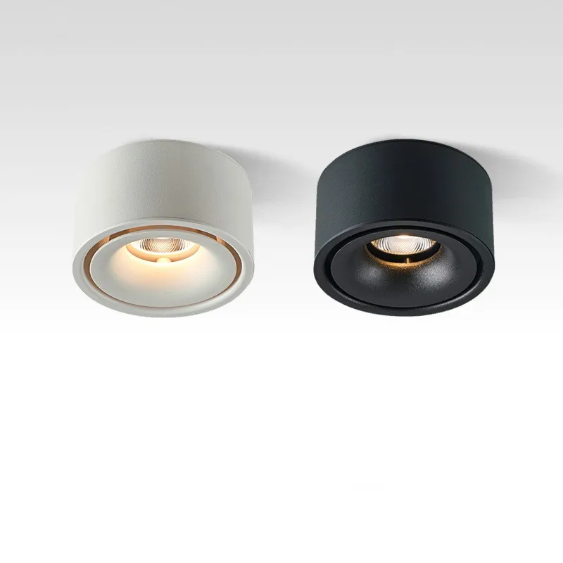 Round-Surface-Mounted-LED-Downlights-7W-12W-15W-Mounted-Ceiling-Lamps ...