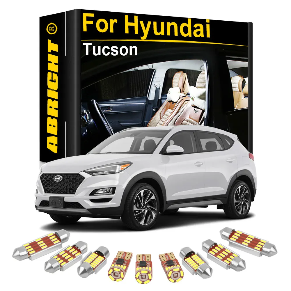 ABRIGHT Interior LED For Hyundai Tucson 2004 2016 2017 2018 2019 2020 ...