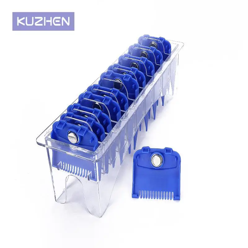 10-Grid-Guide-Limit-Comb-Storage-Box-Electric-Hair-Clipper-Rack-Holder ...