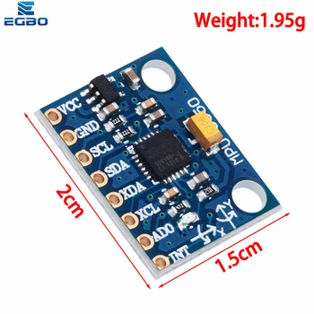 1PCS EGBO GY-521 GY521 MPU 6050 MPU6050 MPU 6050 Module 3 Axis Analog ...