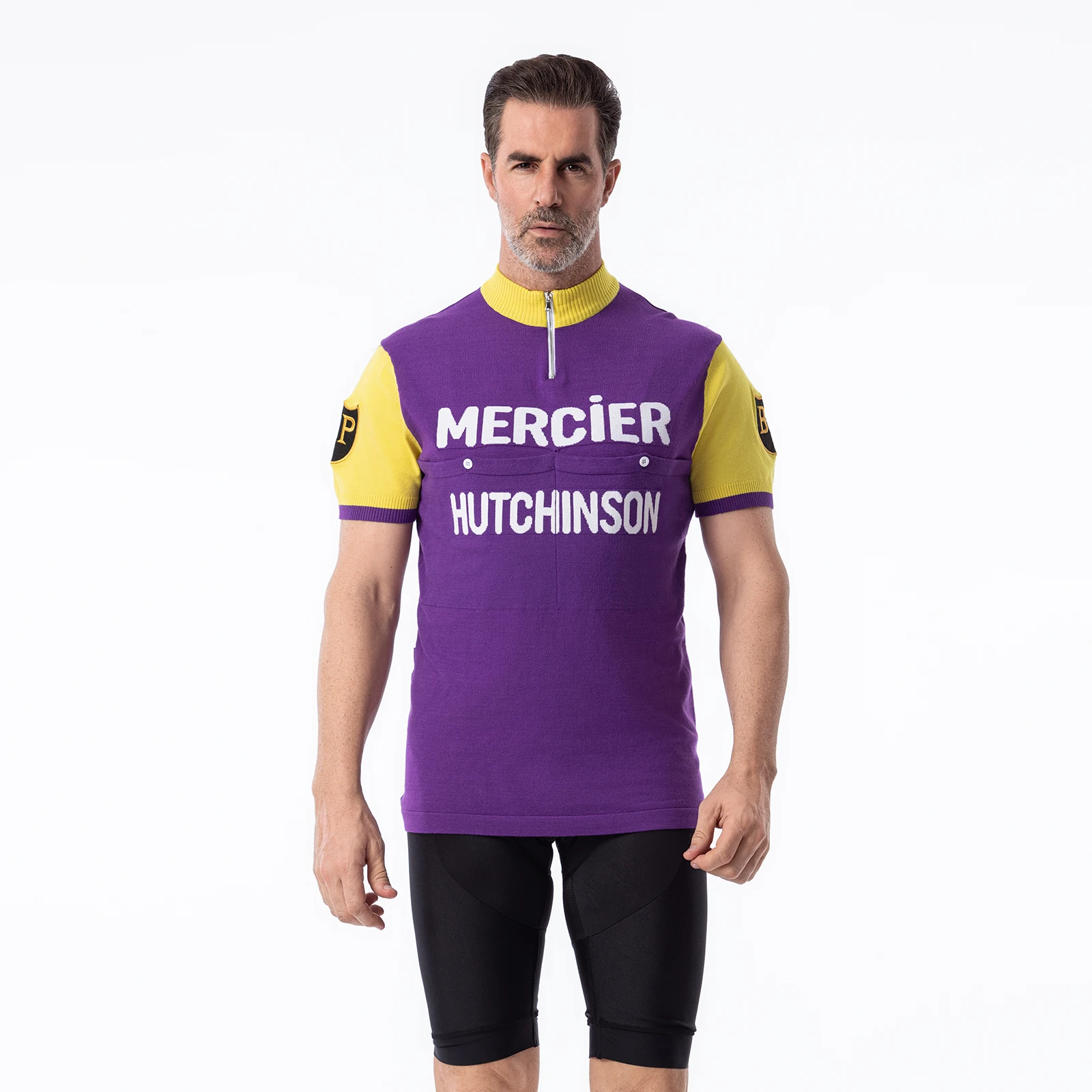 Mercier Hutchinson Merino Wool Retro Cycling Jersey - AliExpress 18