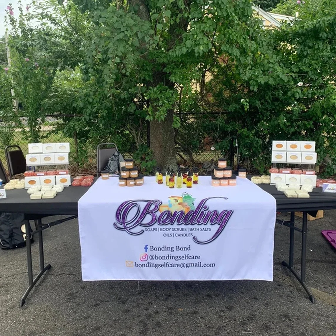 Custom-Table-Runner-With-Logo-For-Craft-Shows-And-Events-Pop-Up-Shop ...