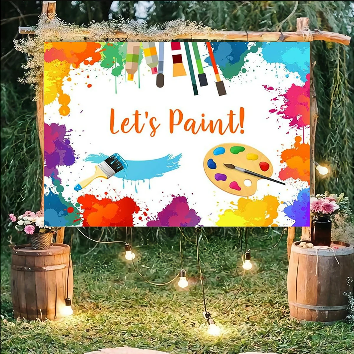 Let-s-Paint-Activity-Backdrop-Kids-7x5ft-Art-Birthday-Party-Photography ...
