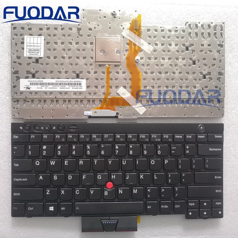 For-Lenovo-ThinkPad-T430-T430I-T430S-X230-X230T-keyboard-T530-W530-L430 ...