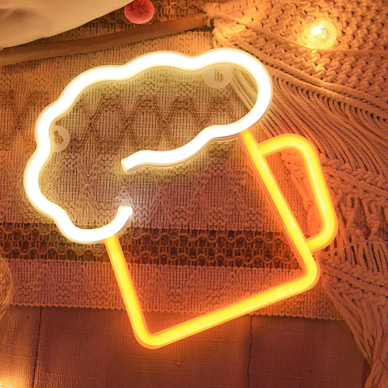 Beer-Design-Neon-Sign-Night-Light-LED-Party-Bar-Cabaret-Wedding ...