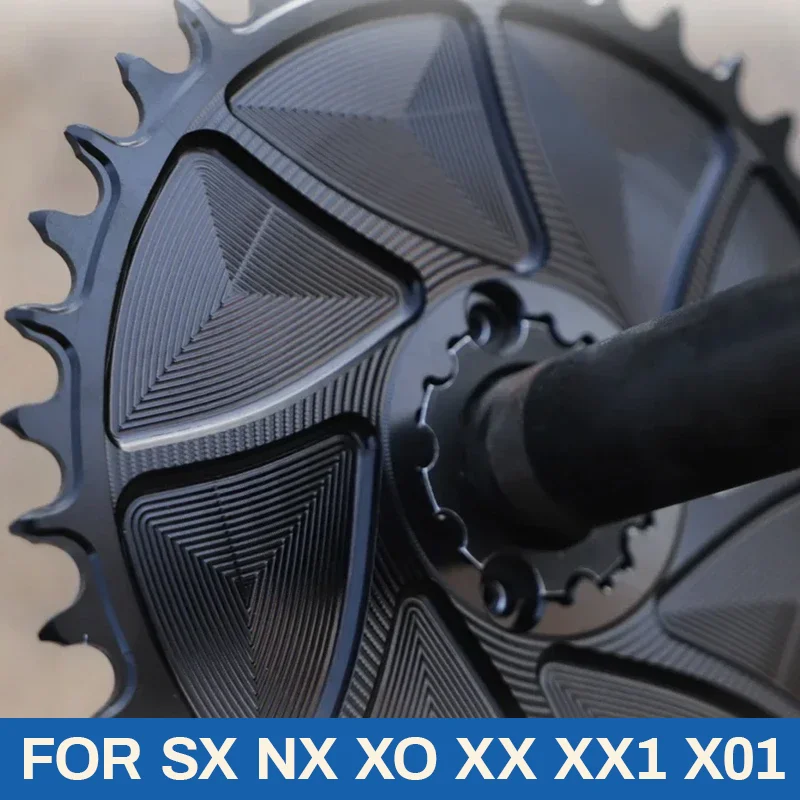 3 Bolt Direct Mount Chainring 1x Aero 3mm Offset For Sram Xx Xx1 X01 Xo ...