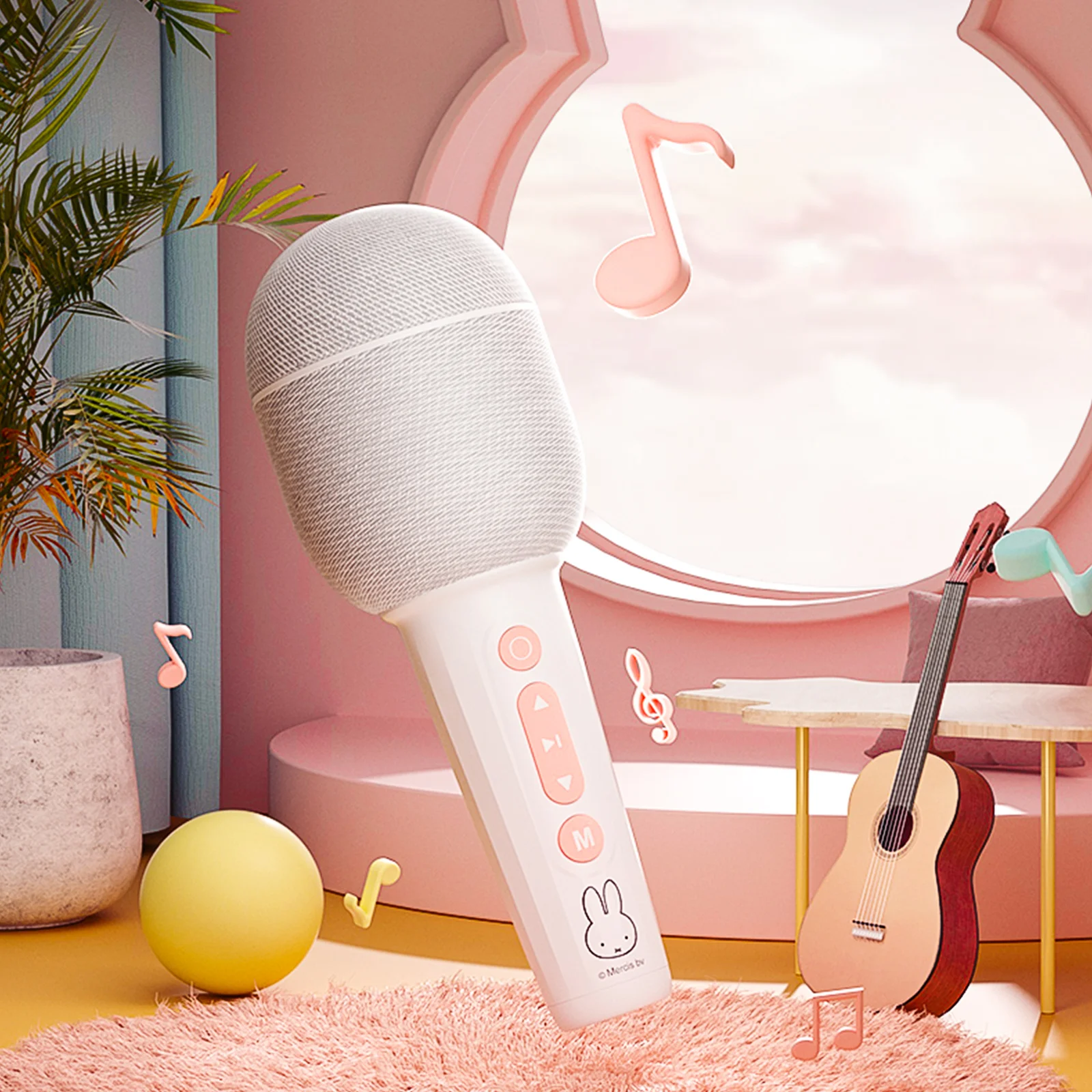 Miffy X Mipow Wireless Karaoke Microphone Bluetooth : kpopita