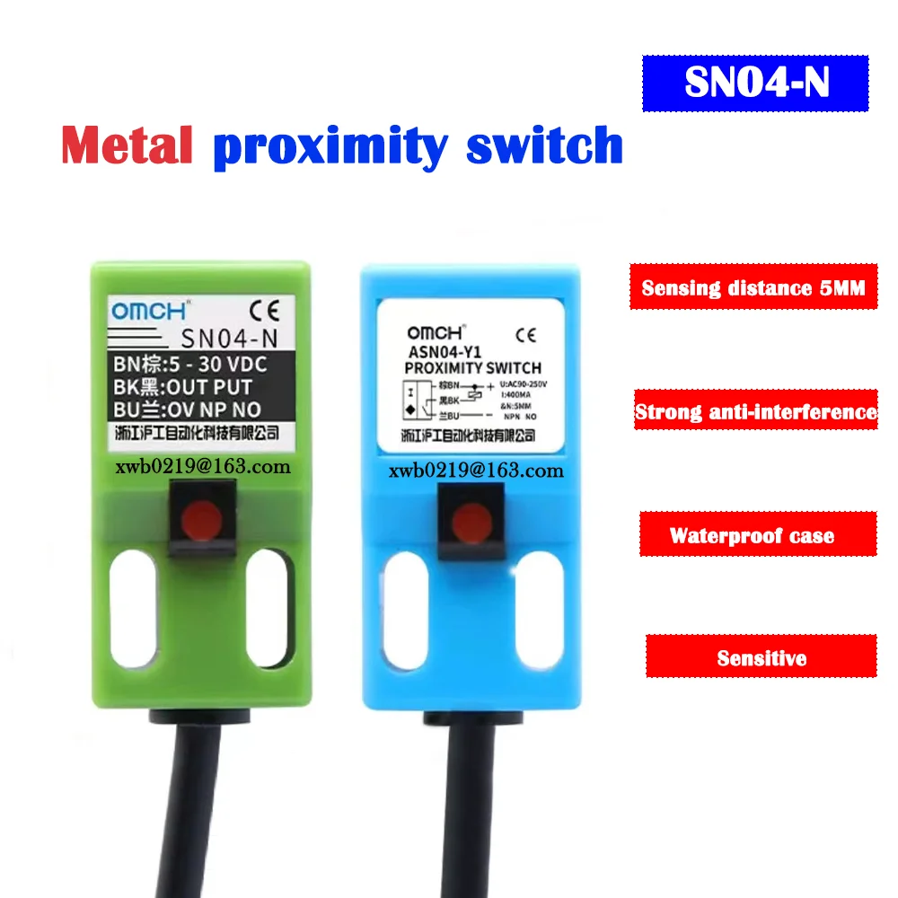 Brand-New-Original-OMCH-SN04-N-Famous-SN04N-5mm-Proximity-Sensor-NPN-3 ...