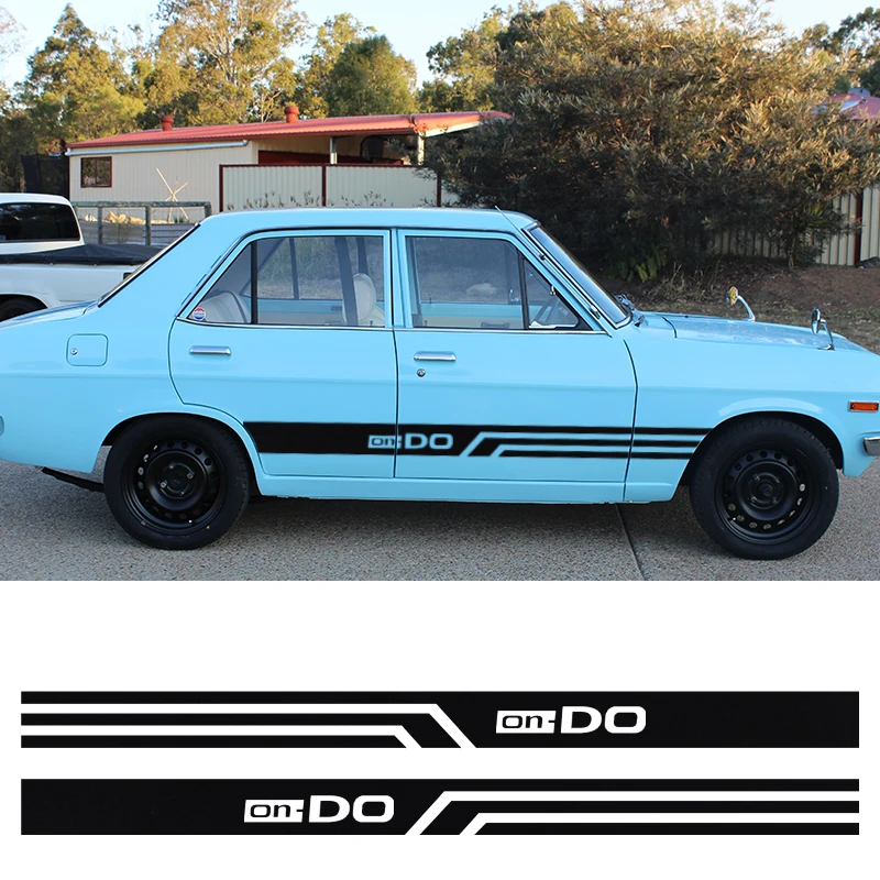 Side-Skirt-Sticker-Racing-Sport-Decals-Stripe-Wraps-Body-Stickers-For ...