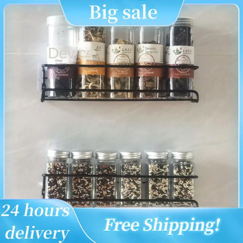 Kitchen-Rack-Organizer-Spices-Rack-Multipurpose-Punch-free-Kitchen ...