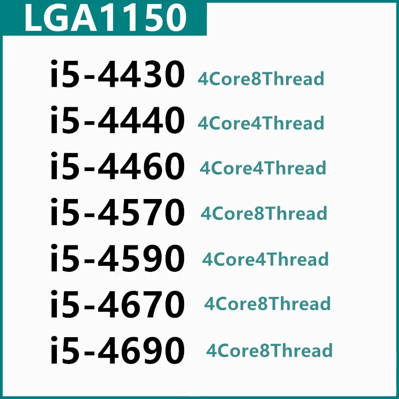 i5-4430 i5-4440 i5-4460 i5-4570 i5-4590 i5-4670 i5-4690 - AliExpress 502