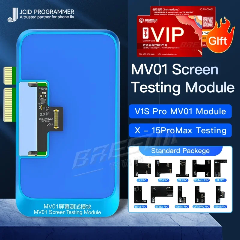 JCID-V1S-PRO-Programador-de-Tela-Display-Touch-Function-Test-Module ...