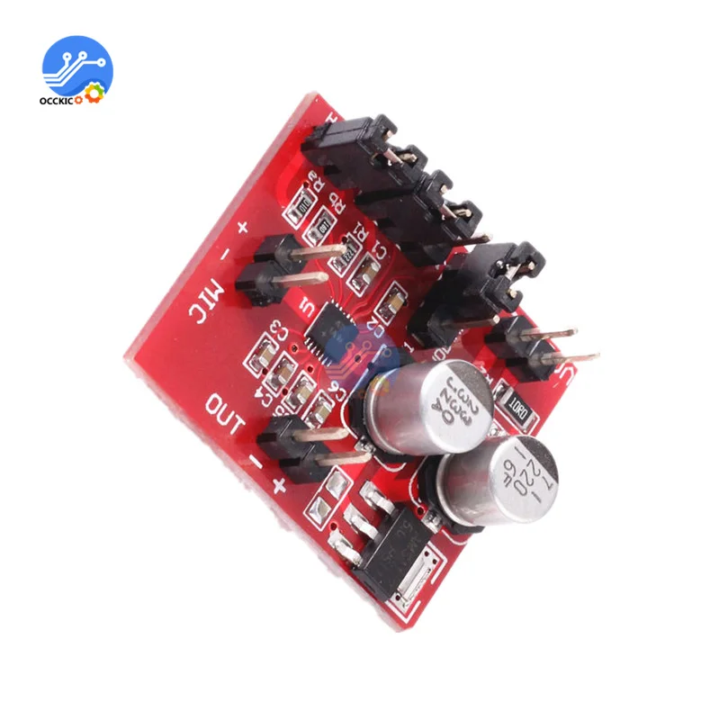 Ecx Amp Mt MAX9814 Electret Microphone Amplifier Module With Automatic ...