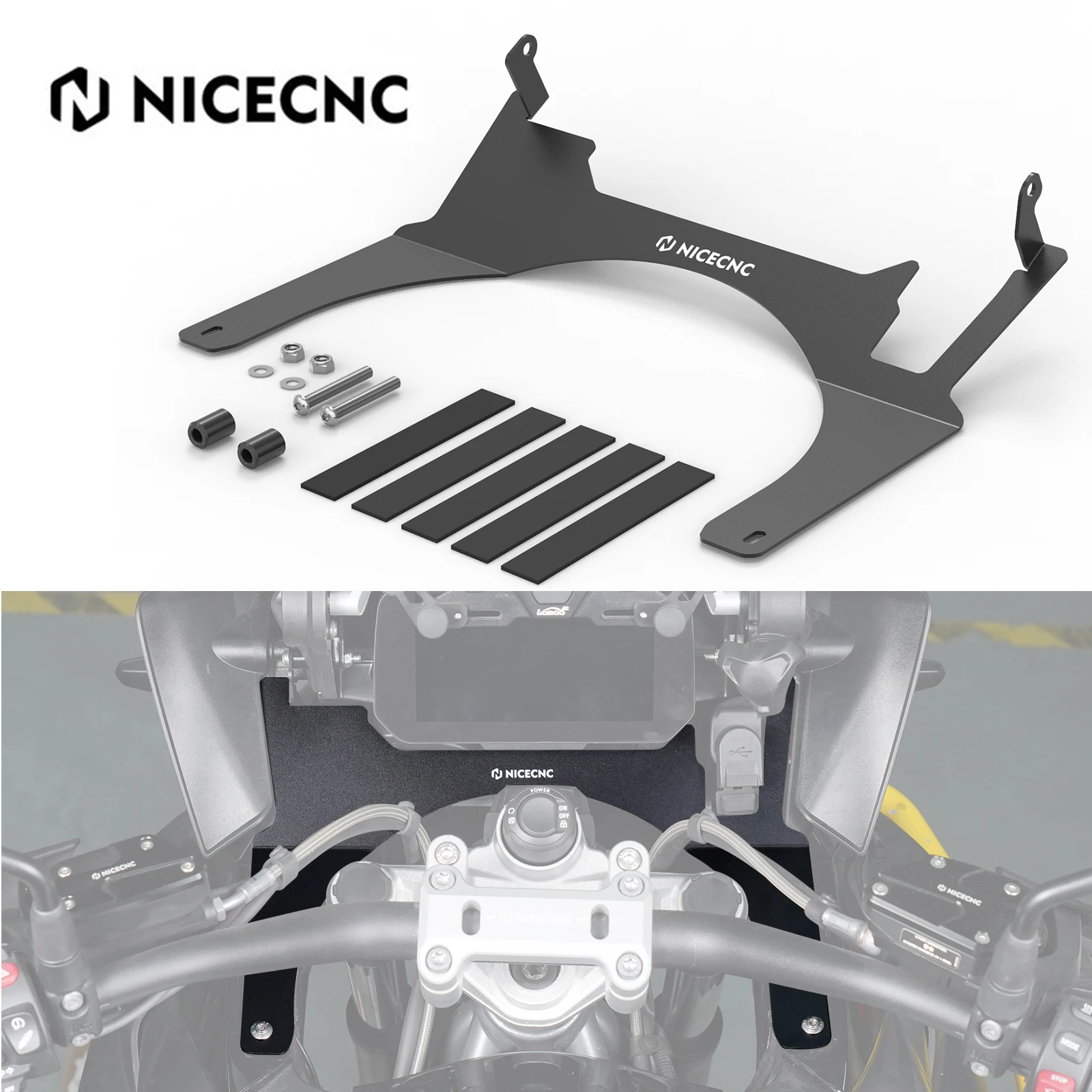 NICECNC Motorcycle Cockpit Fairing Fit For BMW R 1250 GS R1250GS 2018 ...