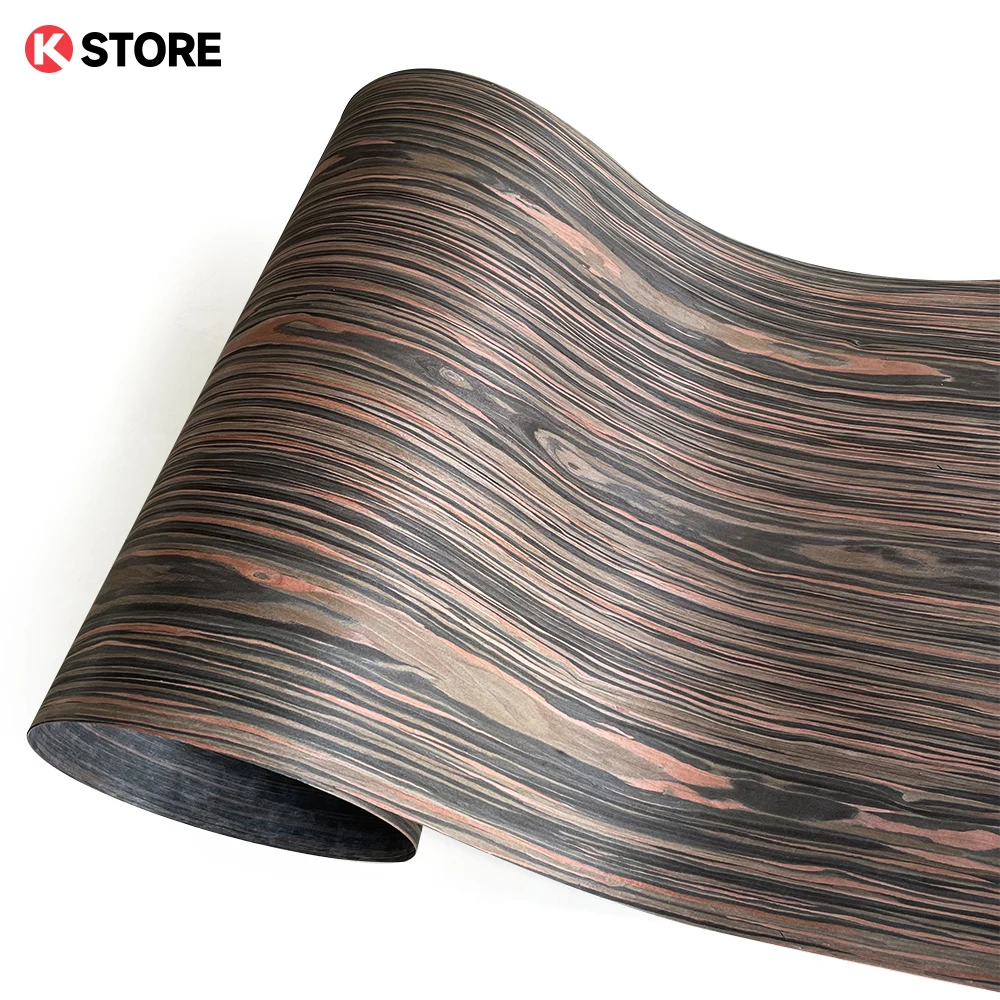 1-Roll-Ebony-Veneer-Wood-Sheet-Handmade-Wooden-Furniture-Sound-Audio ...