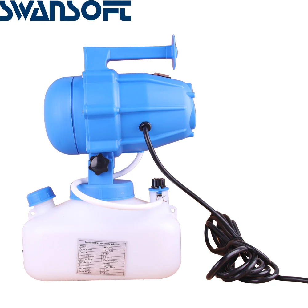 Swansoft 5l Portable Electric Fogging Disinfection Ulv Disinfecting ...