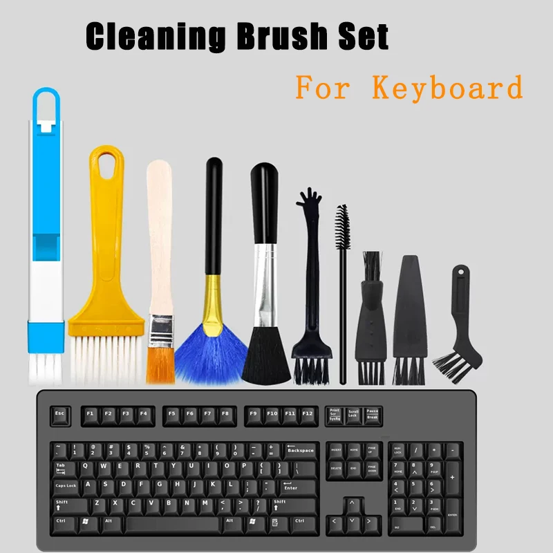 Keyboard Cleaning Brush Set For Laptop Keyboard Gap Dust Soft Brushes ...