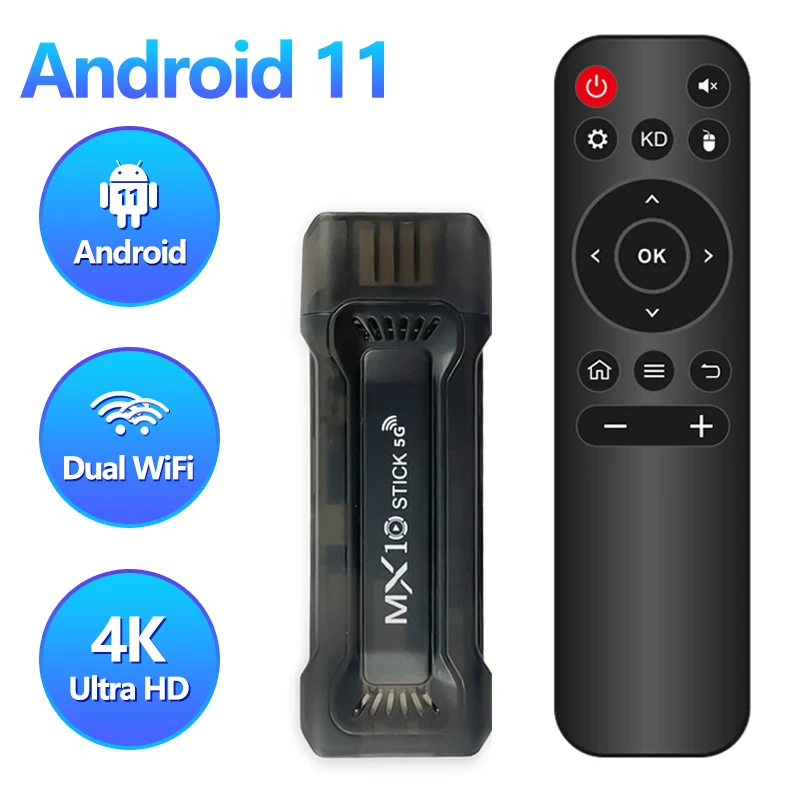 Transpeed-Dispositivo-de-TV-inteligente-decodificador-con-Android-11-4K ...
