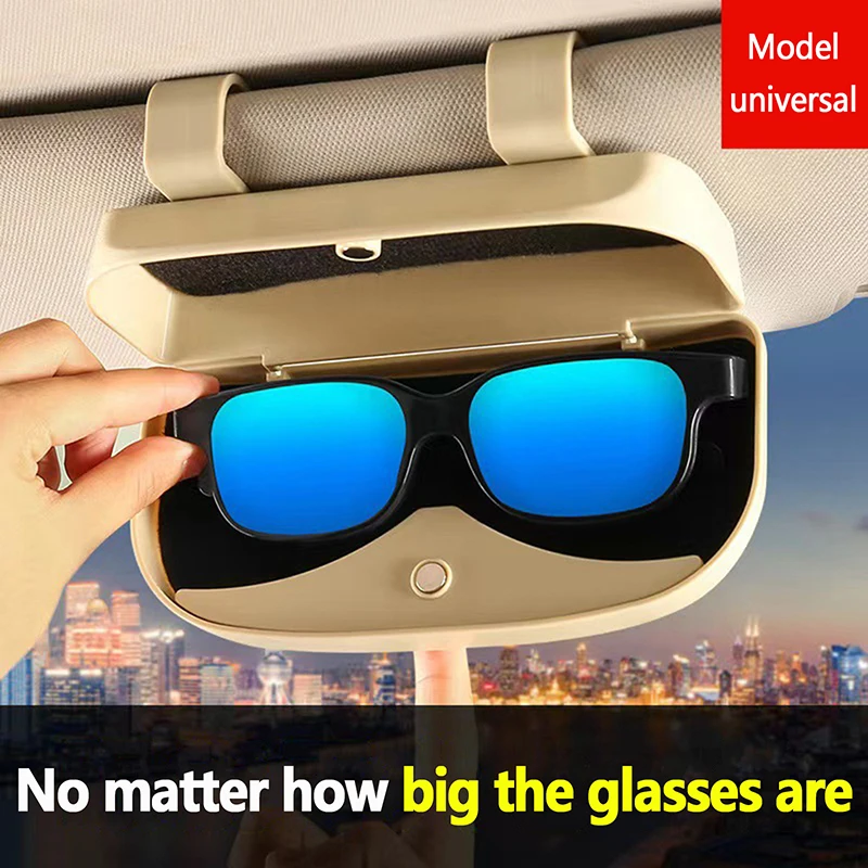 1-ABS-Car-Glasses-Box-Portable-Car-Sunglasses-Holder-In-The-Car-Driving ...