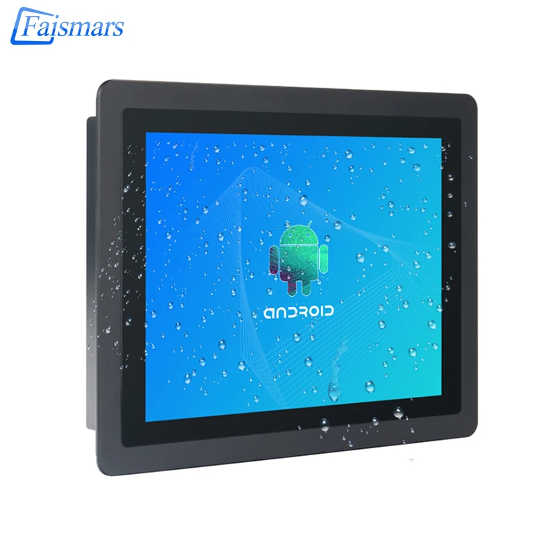 10.4/12.1/15 Inch Android Industrial panel pc wall mount capacitive ...