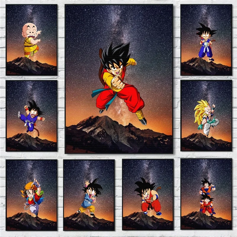 Bandai-Wall-Artwork-Dragon-Ball-Canvas-Anime-Pictures-Vegeta-IV ...