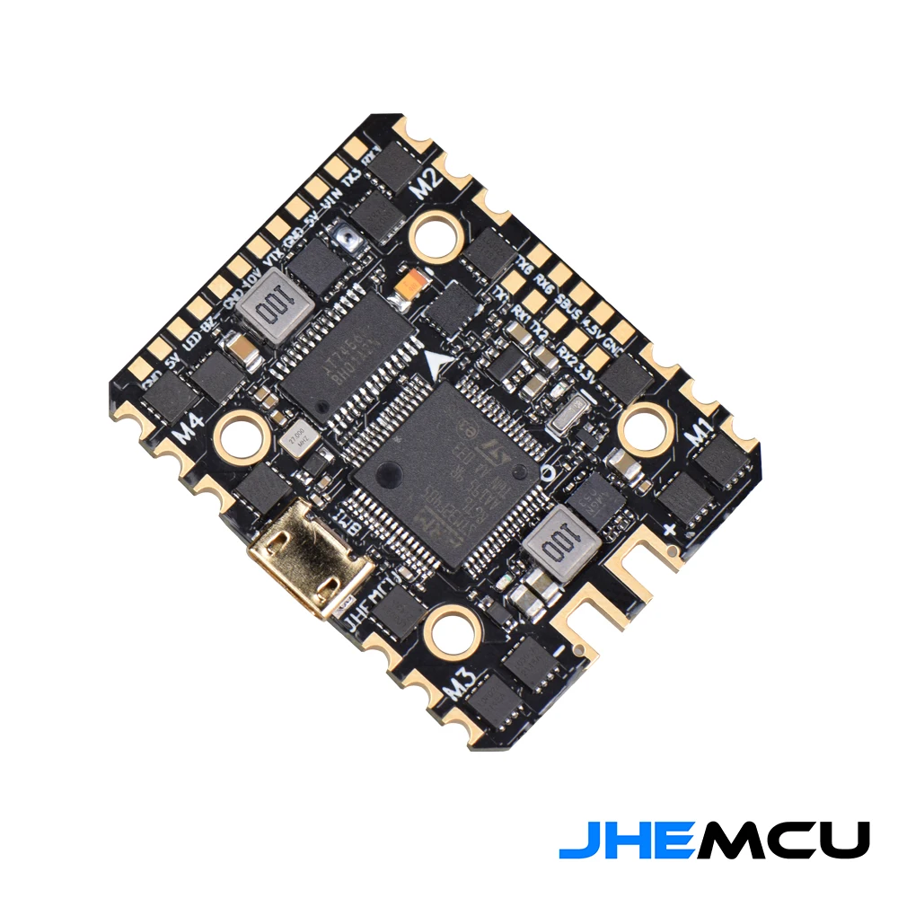 JHEMCU GHF420AIO 40A F405 Flight Controller 40A BLHELI_S 4in1 ESC 2 6S ...