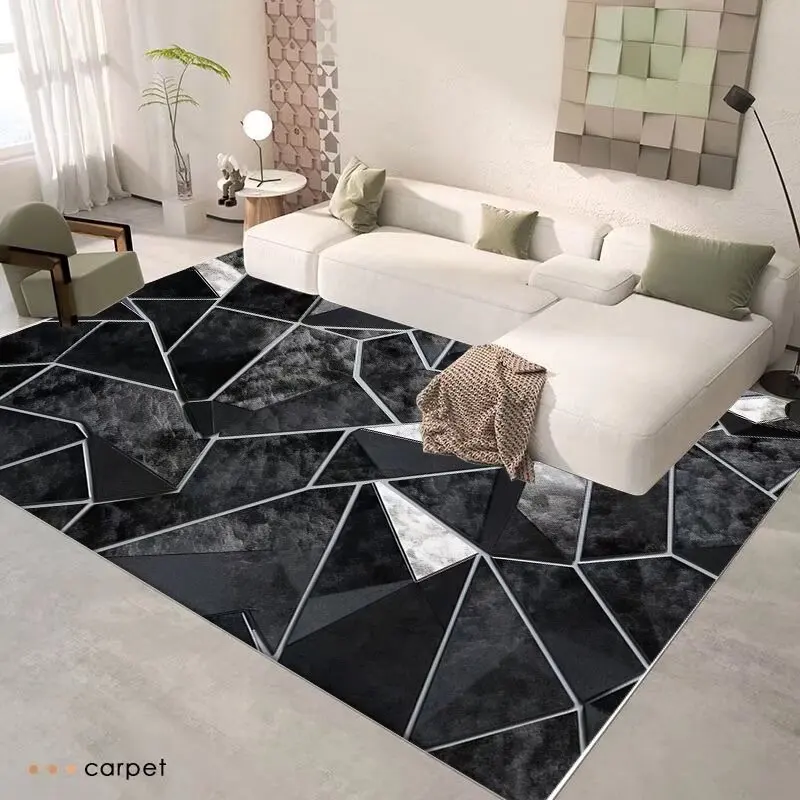 Modern-Geometry-Black-Carpet-Living-Room-Nordic-Light-Luxury-Bedroom ...