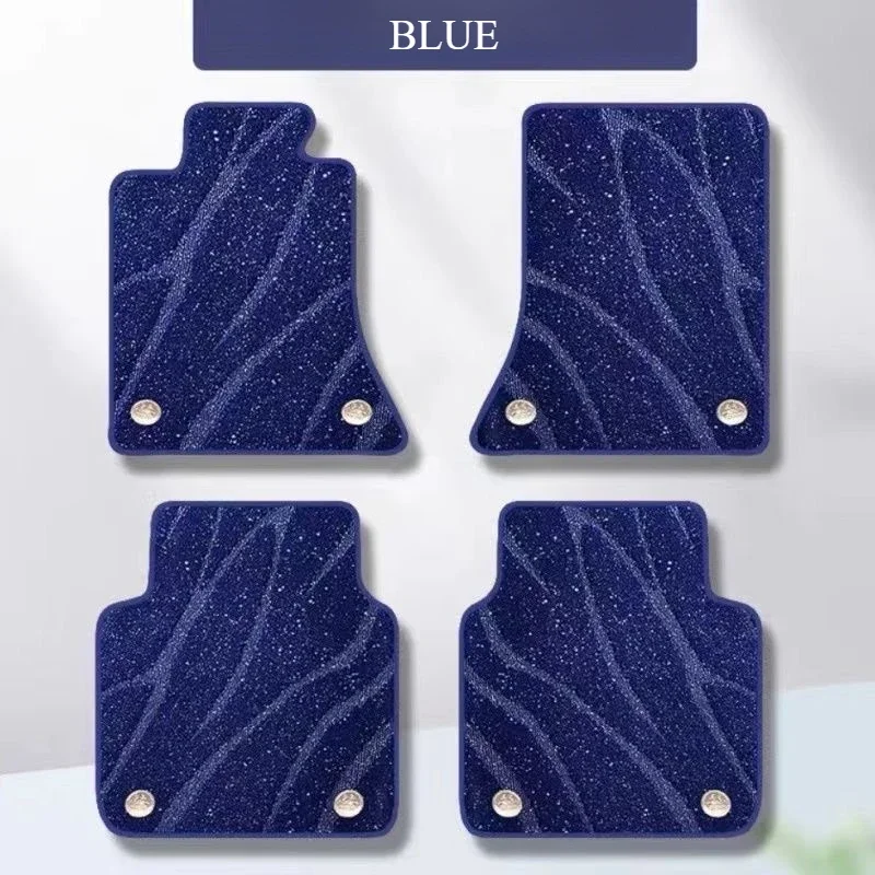 Customized High-End Velvet Starry Sky Carpet Car Floor Mats Ultra Thick ...