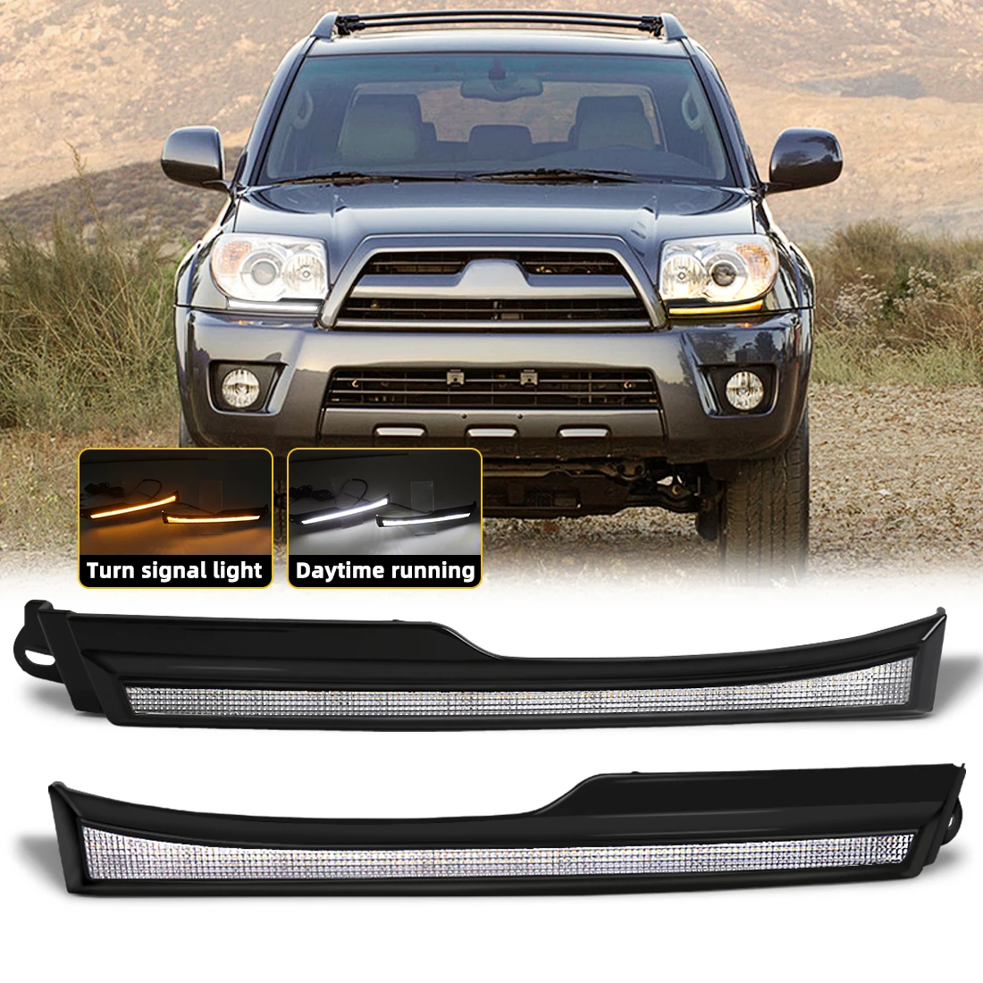 For-Toyota-4Runner-4-Runner-2003-2004-2005-2006-2007-2008-2009-Daytime ...