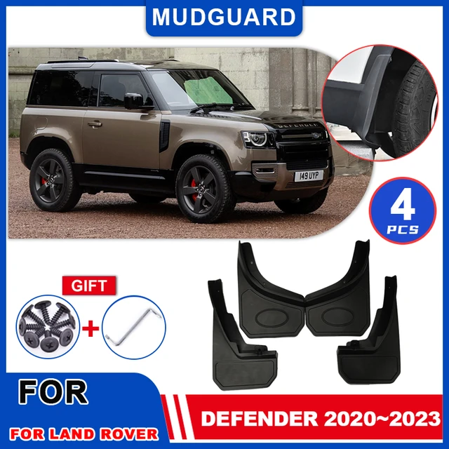 ABS Black For Land Rover Defender 110 130 2020 Car Mudguard
