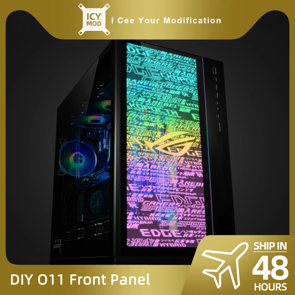 LIANLI Dynamic O11 Front Panel Desktop Refit Glass Customized Lian-li ...