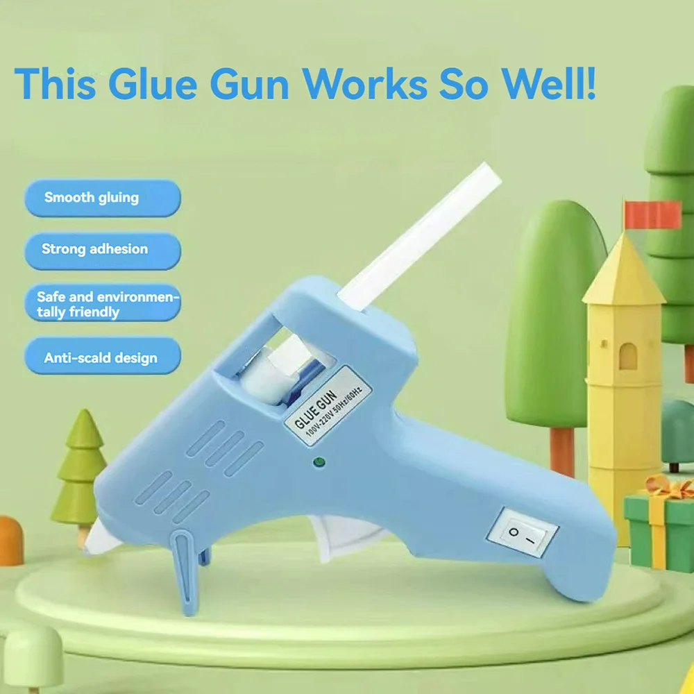 2024-New-20W-Hot-Melt-Glue-Gun-Plug-In-Anti-Scalding-Children-s-Hot ...