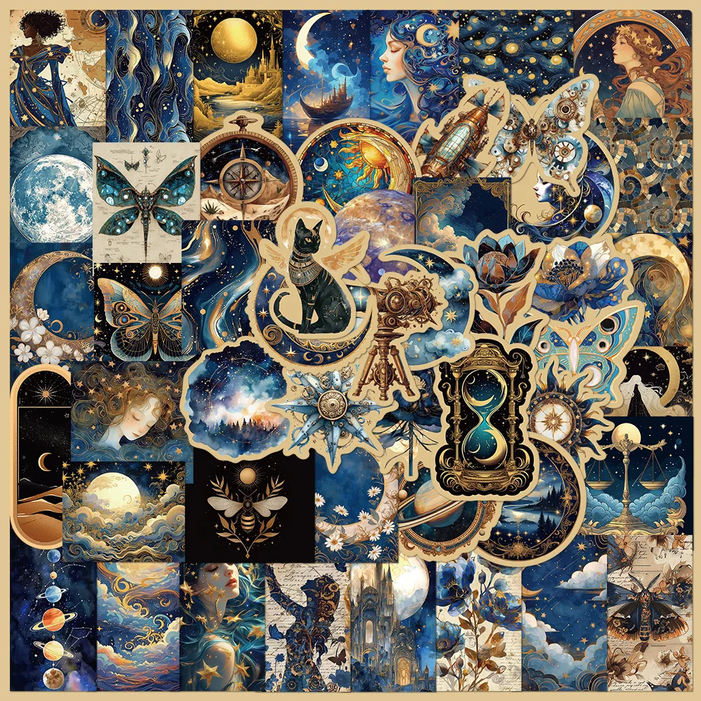 10-30-50PCS-Cosmic-Vortex-Beautiful-Butterfly-Art-Sticker-DIY-Phone-Laptop-Luggage-Skateboard ...